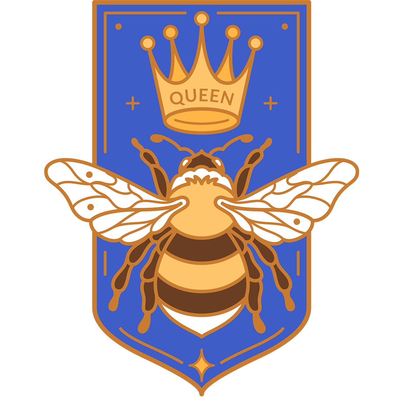 Queen Bee Ball Marker with Magnetic Hat Clip – Birdie Girl Golf